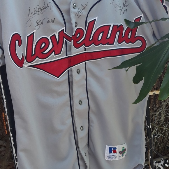 Cleveland Indians | Shirts | Rare Cleveland Indians Vintage Jersey 7 ...